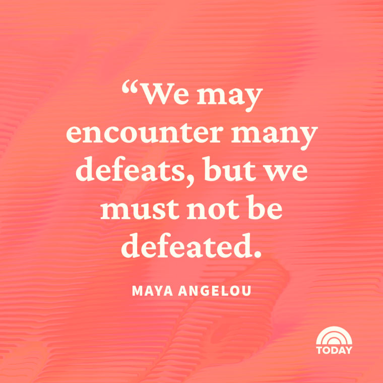 Encouraging Quotes By Maya Angelou