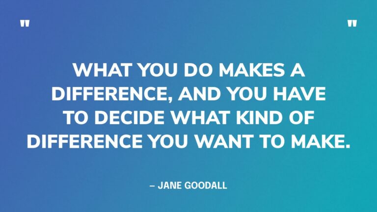 Inspirational Quotes for Making a Difference
