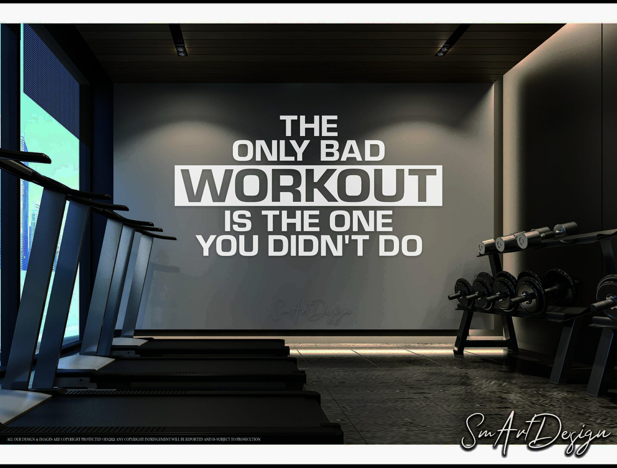 Inspirational Quotes for Workout Room