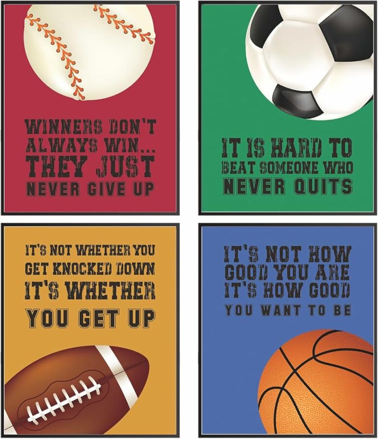 Inspirational Sports Quotes Posters