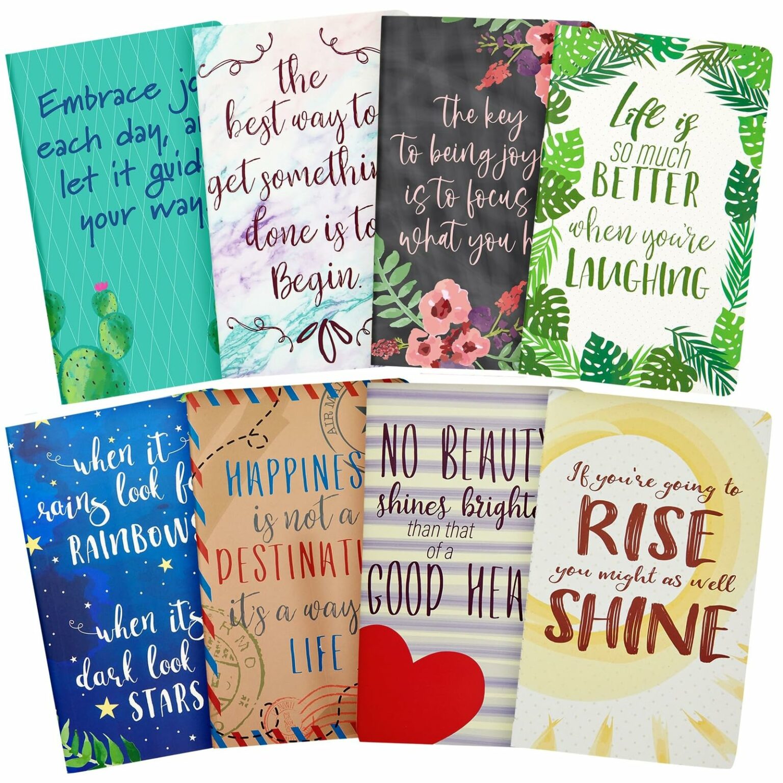 Notebooks With Inspirational Quotes