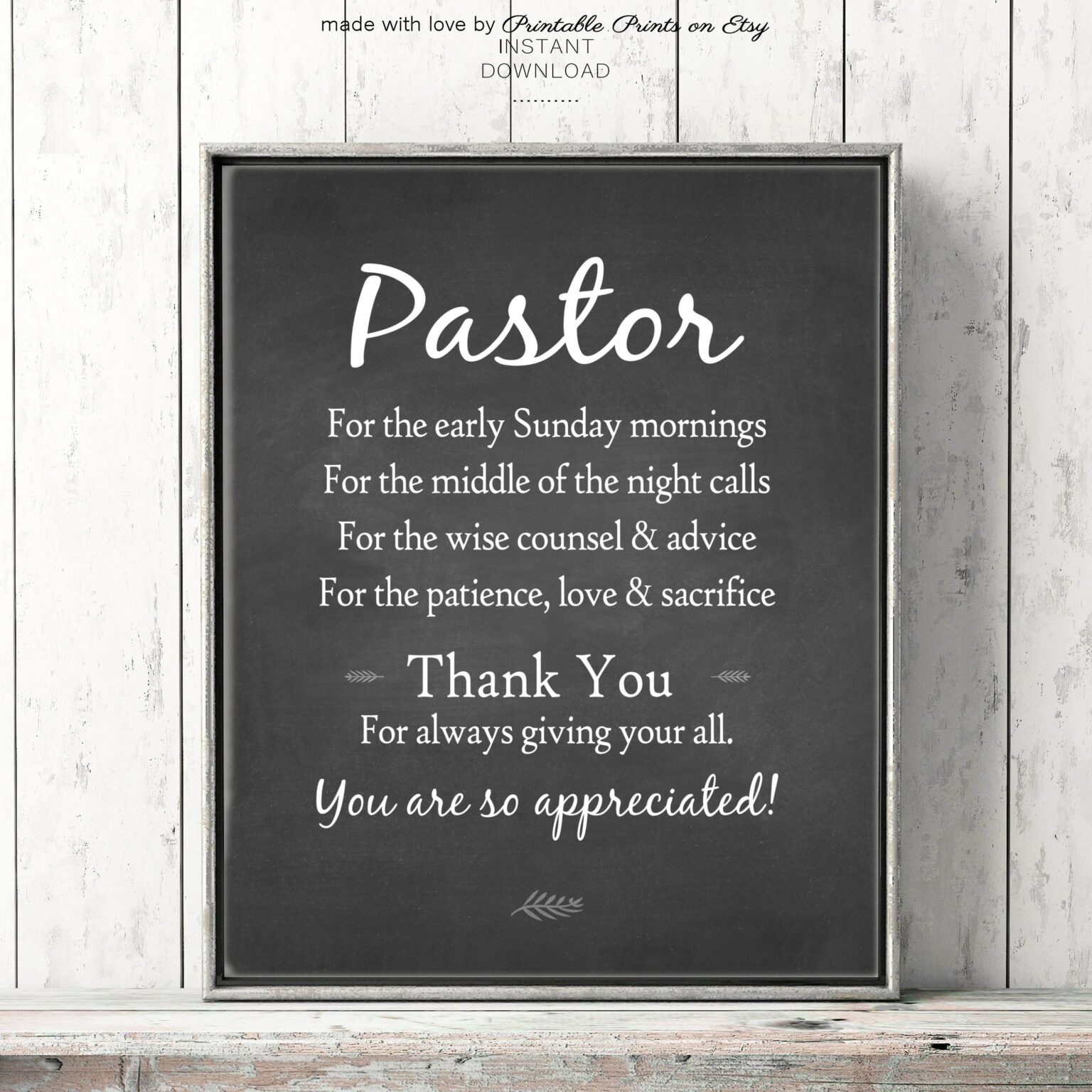 Pastor Appreciation Quotes for Church Signs