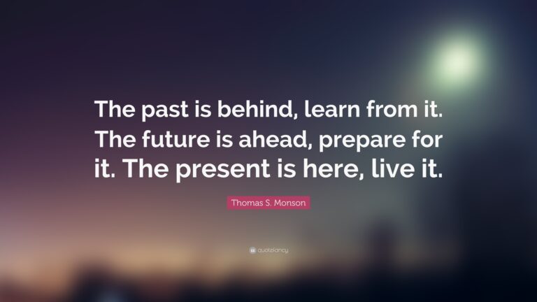 Positive Quotes About The Past